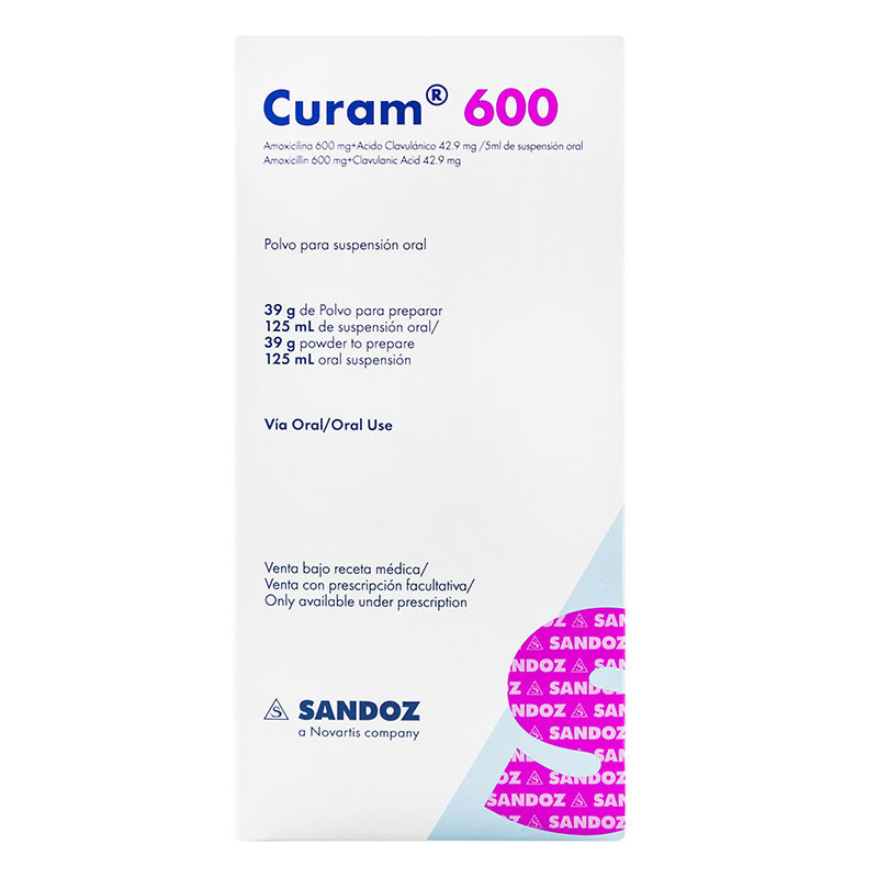 Curam 600 Mg Suspensión 125 Ml – Droguerias España